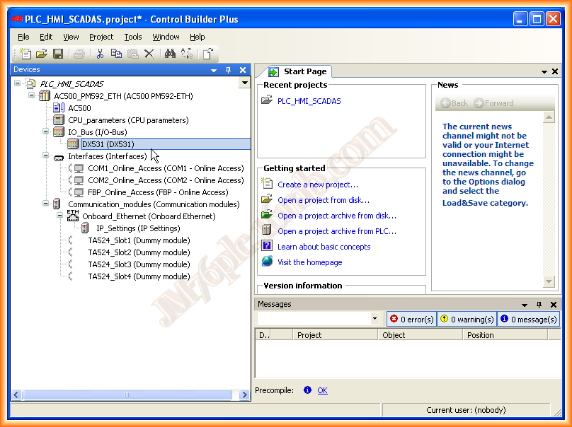 Primer Proyecto con Control Builder ABB